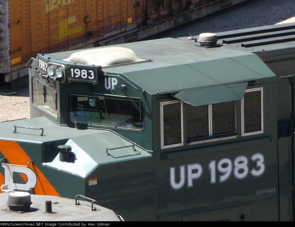 UP 1983, Side-Cab-Shot